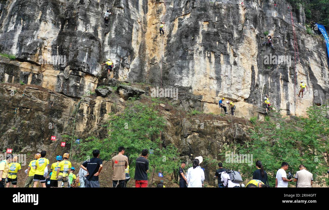 Qianxinan, China. 23rd Sep, 2023. QIANXINAN, CHINA - SEPTEMBER 22, 2023 ...