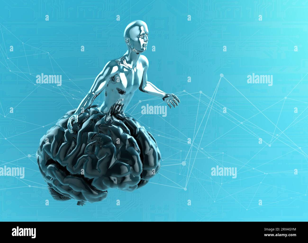 Artificial intelligence, conceptual illustration Stock Photo - Alamy Artificial intelligence, conceptual illustration Stock Photo - Alamy