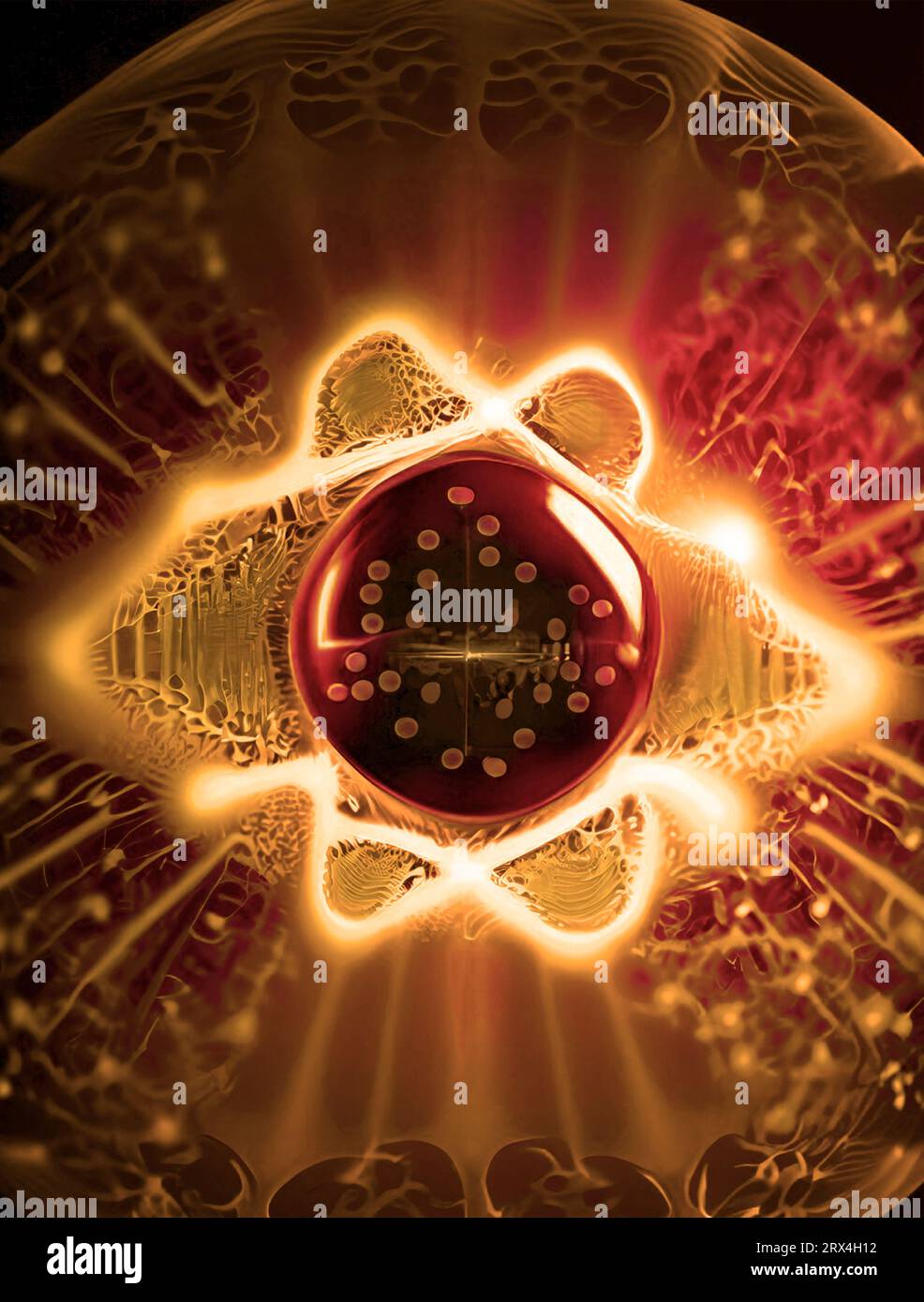 Quantum fluctuation, conceptual illustration Stock Photo - Alamy