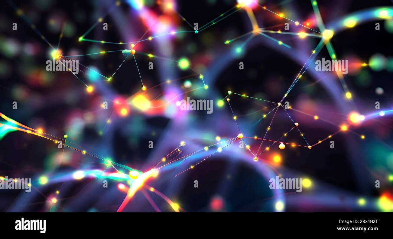 Neuronal network, conceptual illustration Stock Photo - Alamy Neuronal network, conceptual illustration Stock Photo - Alamy