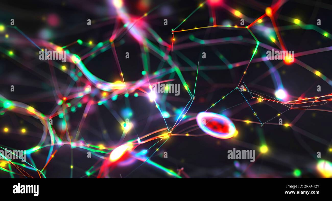 Neuronal network, conceptual illustration Stock Photo - Alamy Neuronal network, conceptual illustration Stock Photo - Alamy