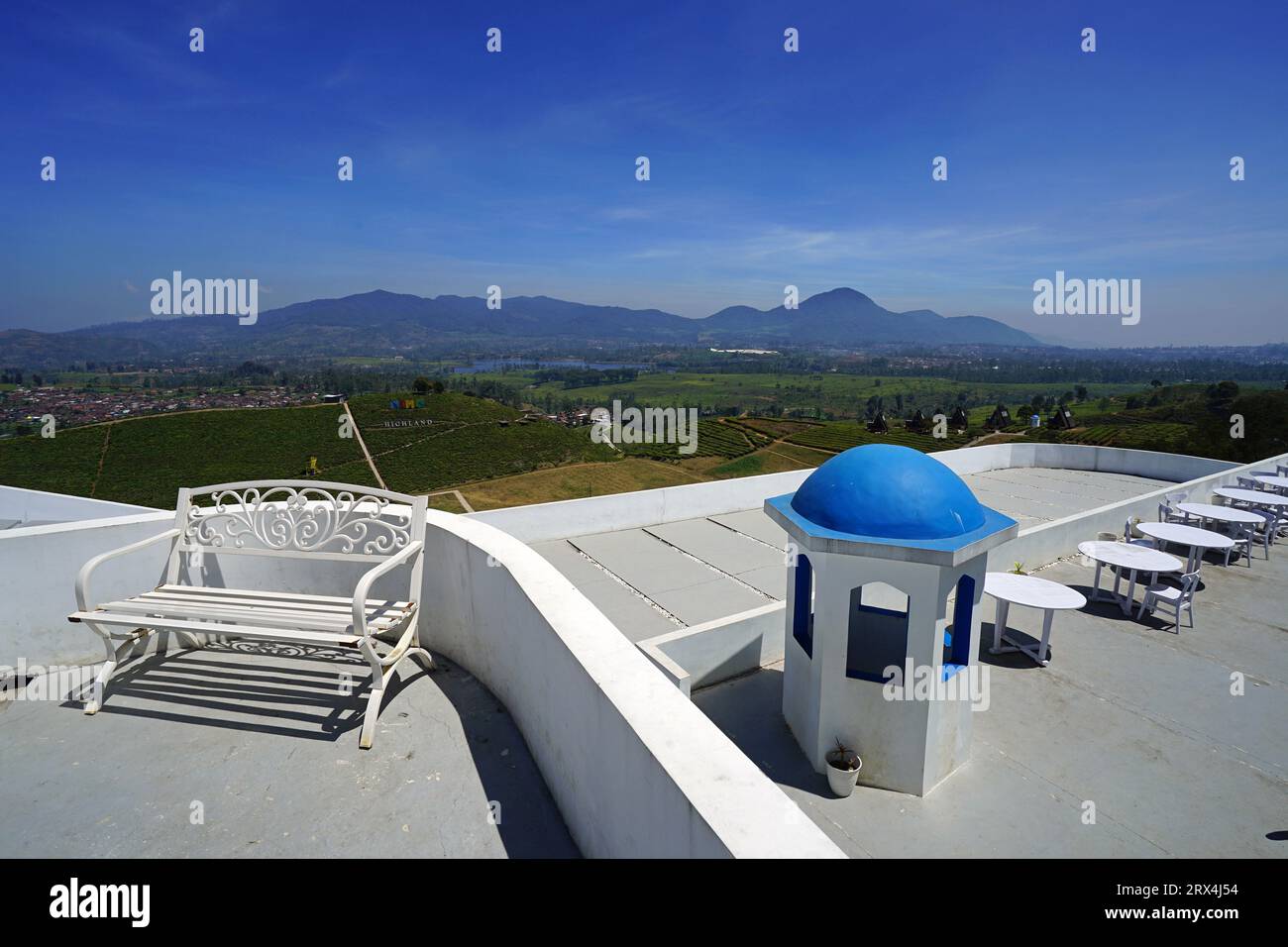 Nimo Highland Park at Tea Plantation Pengalengan Bandung, West Java ...