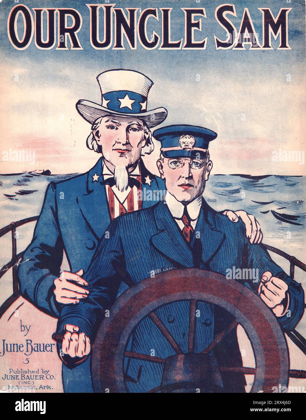 Our Uncle Sam Sheet Music Stock Photo - Alamy