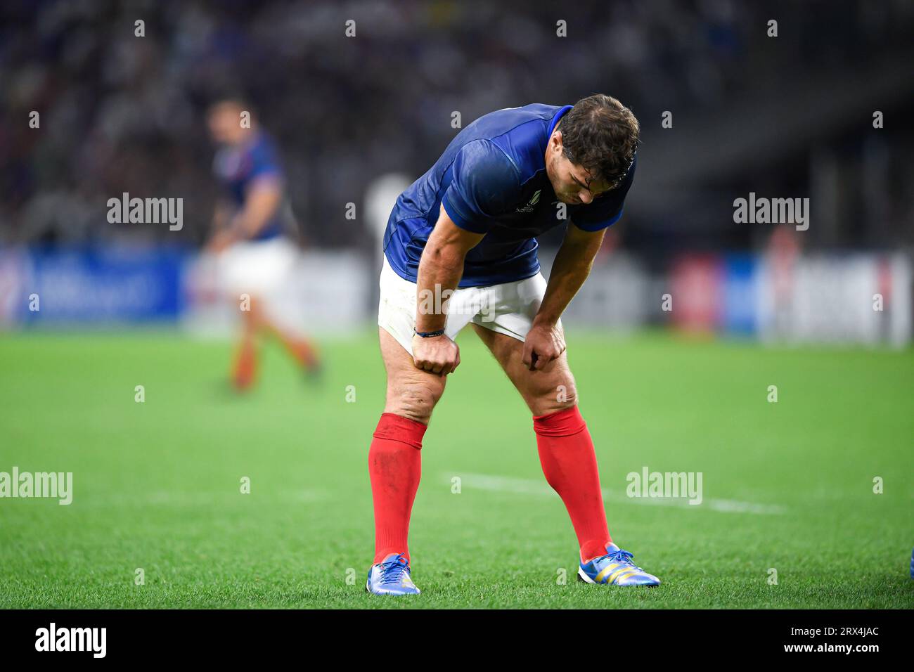 Paris, France. 21st Sep, 2023. Antoine Dupont during the Rugby union ...