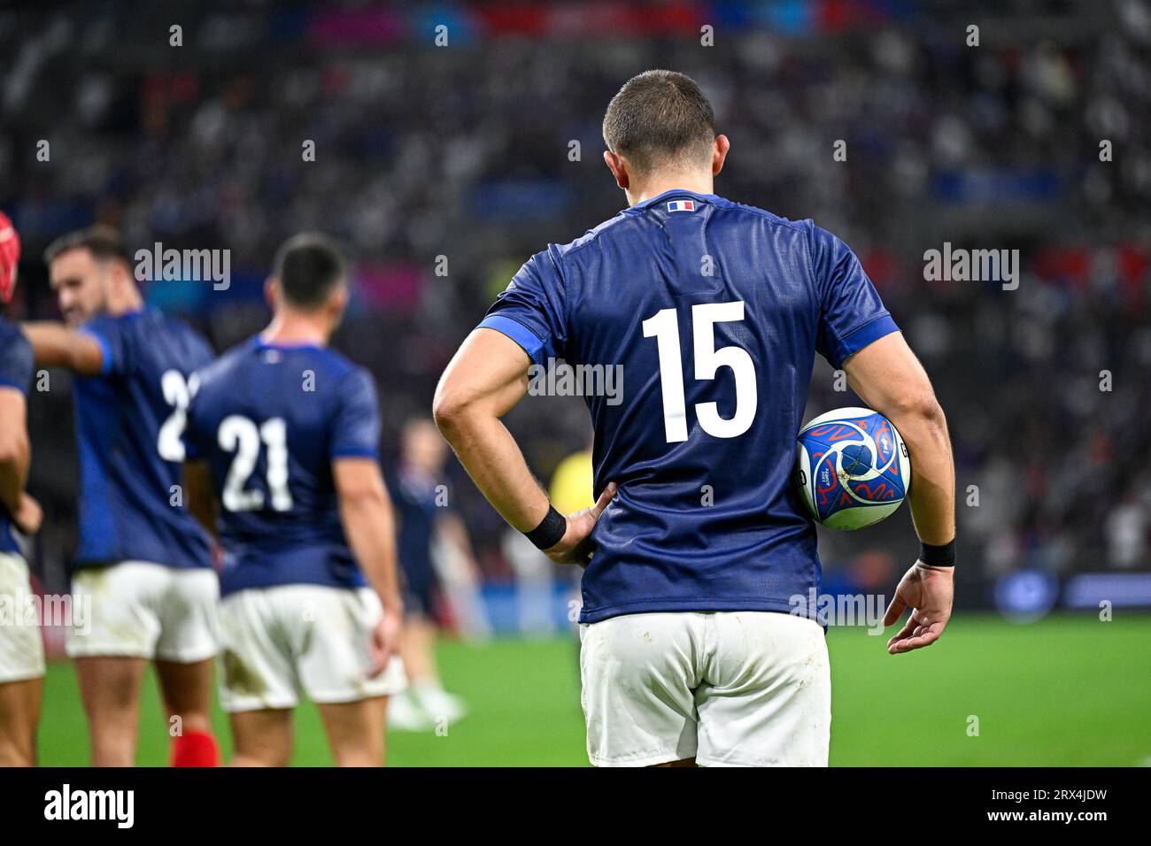 Paris, France. 21st Sep, 2023. Illustration with French player Thomas ...