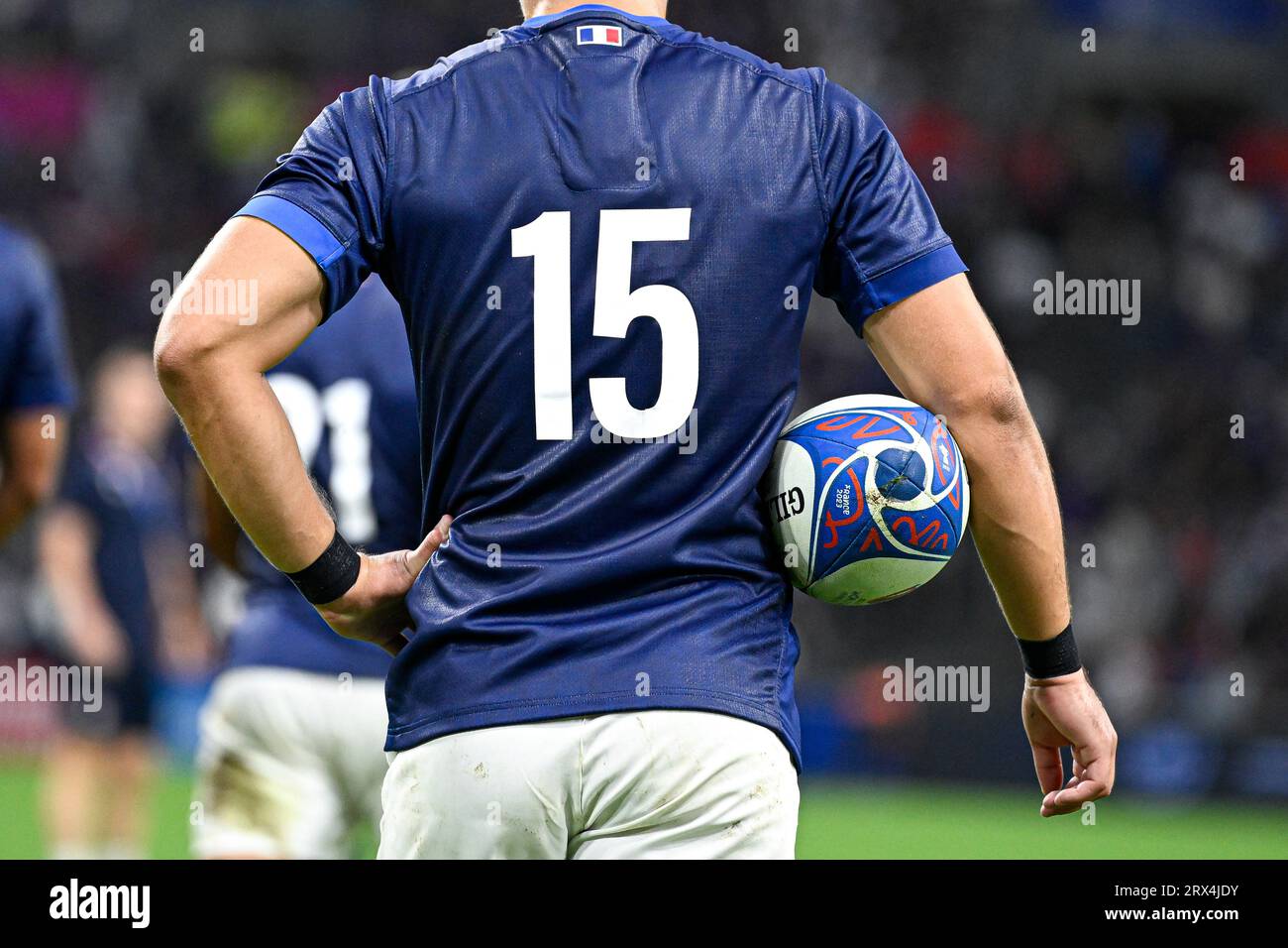 Paris, France. 21st Sep, 2023. Illustration with French player Thomas ...