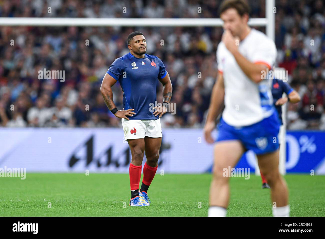 Marseille, France. 21st Sep, 2023. Jonathan Danty during the Rugby ...