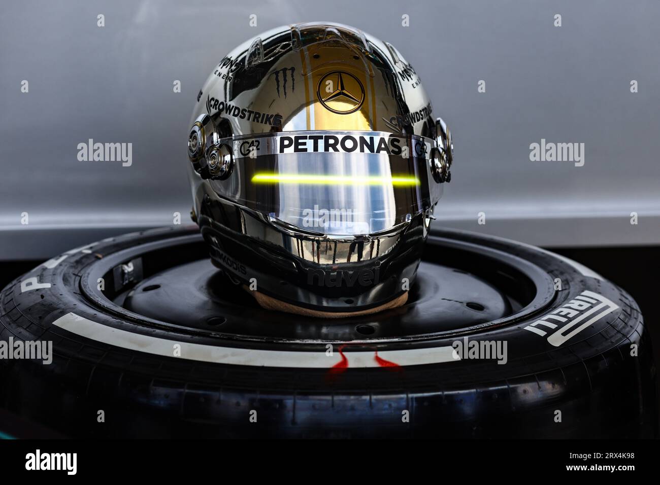 Suzuka, Japan. 23rd Sep, 2023. Lewis Hamilton (GBR) Mercedes AMG F1 ...