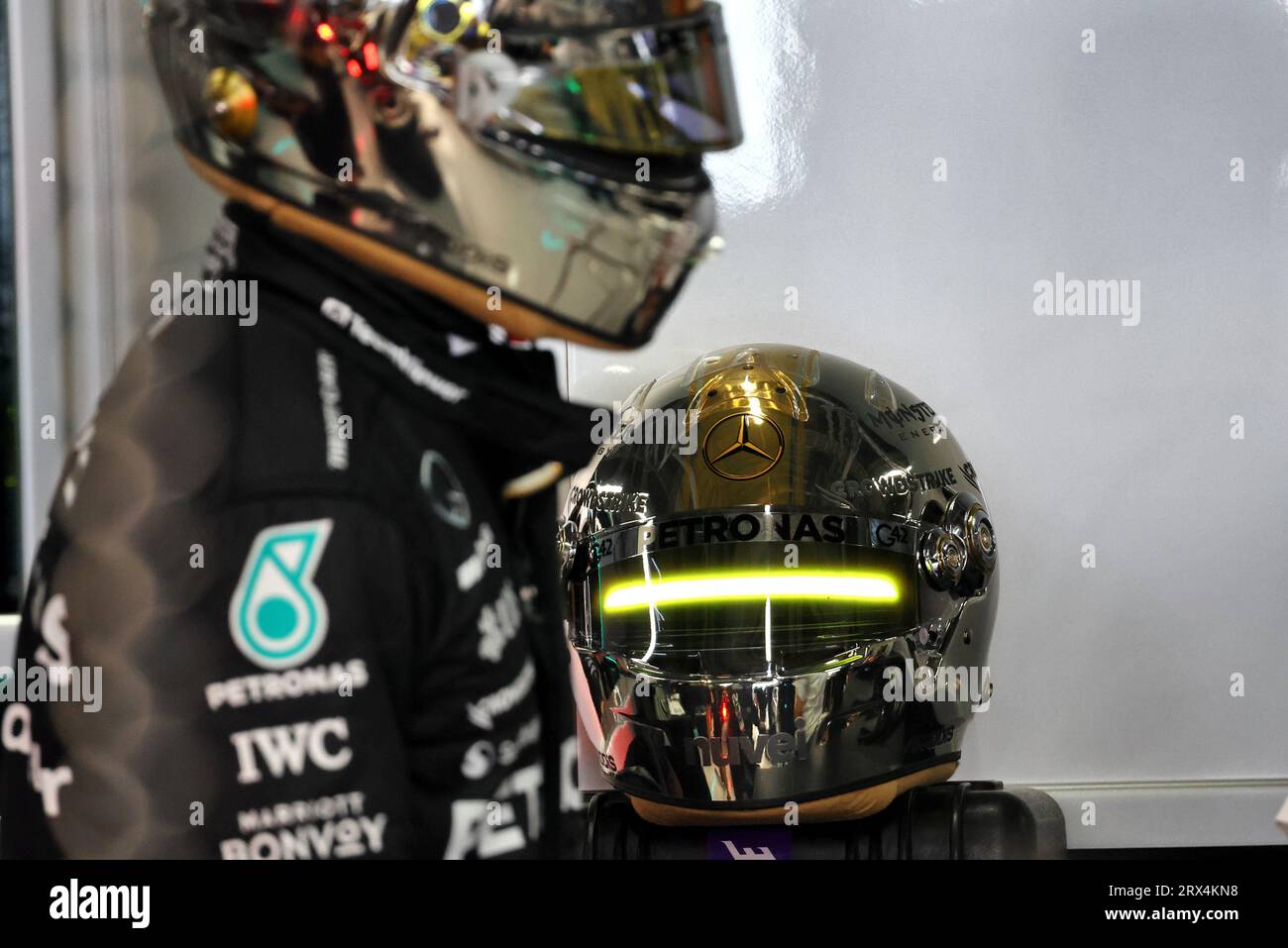 Suzuka, Japan. 23rd Sep, 2023. Lewis Hamilton (GBR) Mercedes AMG F1 ...
