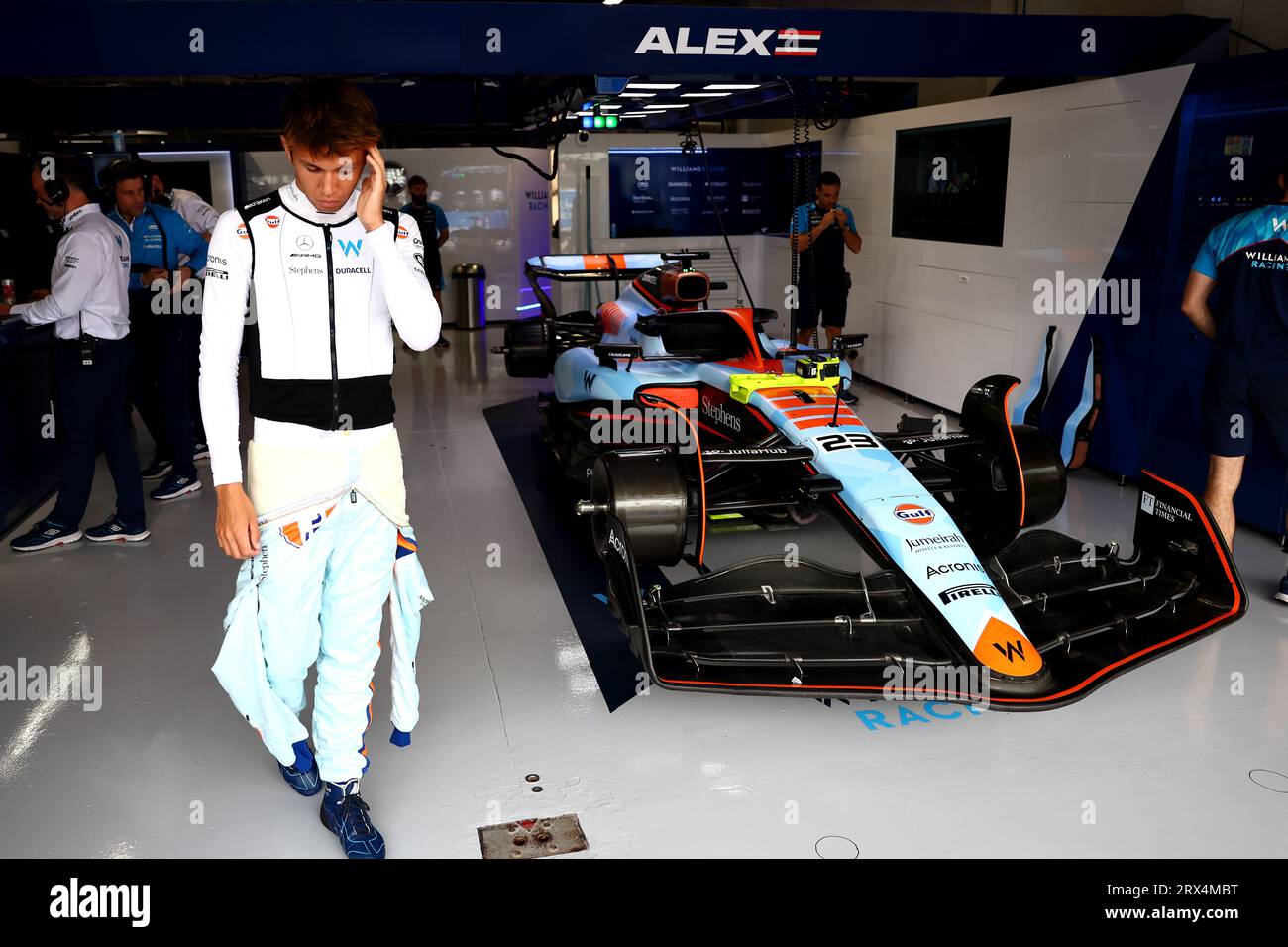 Suzuka, Japan. 23rd Sep, 2023. Alexander Albon (THA) Williams Racing FW45. Formula 1 World ...