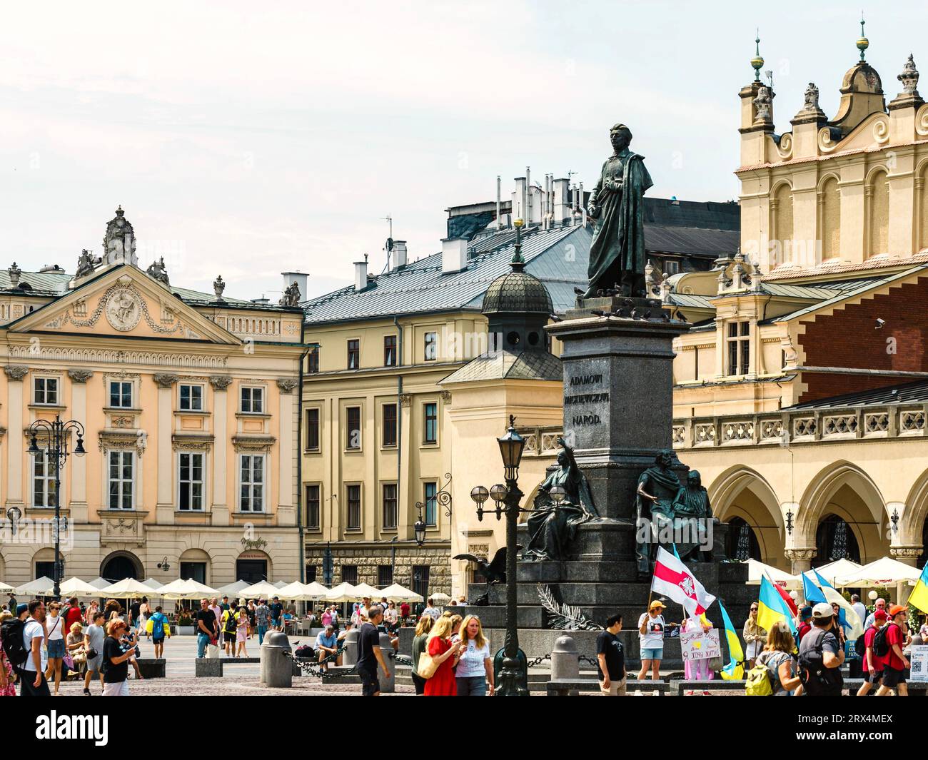 Unveiled in 1898, the monument to Adam Mickiewicz, one of the most ...