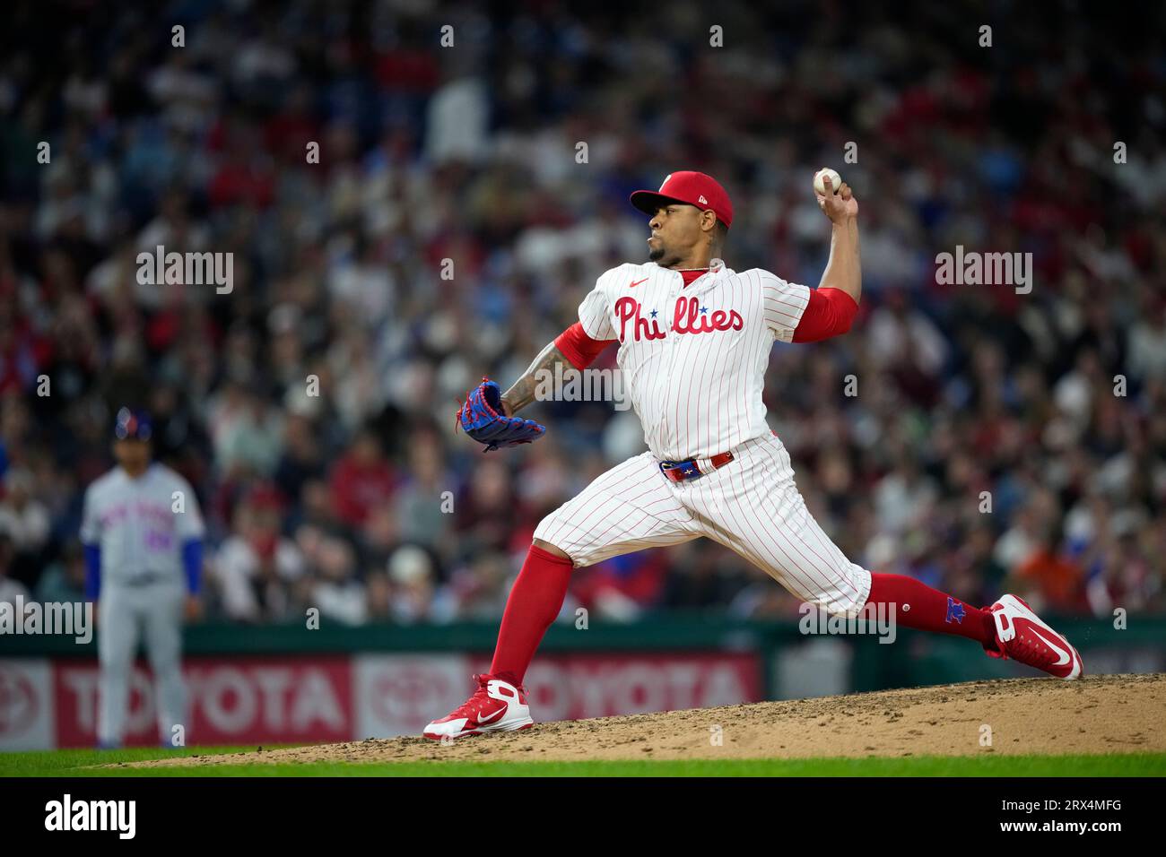 Philadelphia Phillies' Gregory Soto plays during a baseball game ...