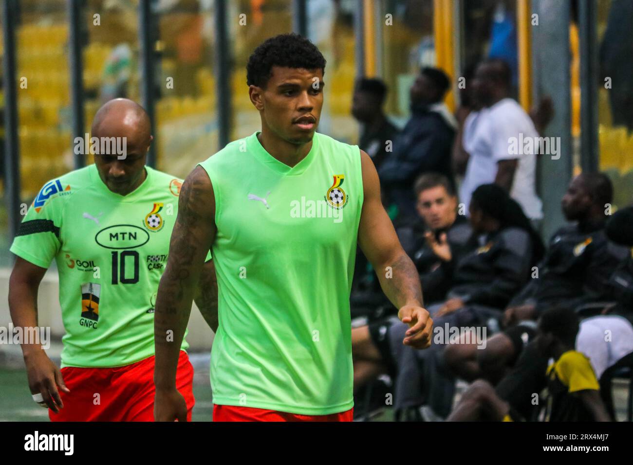ACCRA, GHANA - SEPTEMBER 12: Ransford-Yeboah Königsdörffer of Ghana ...