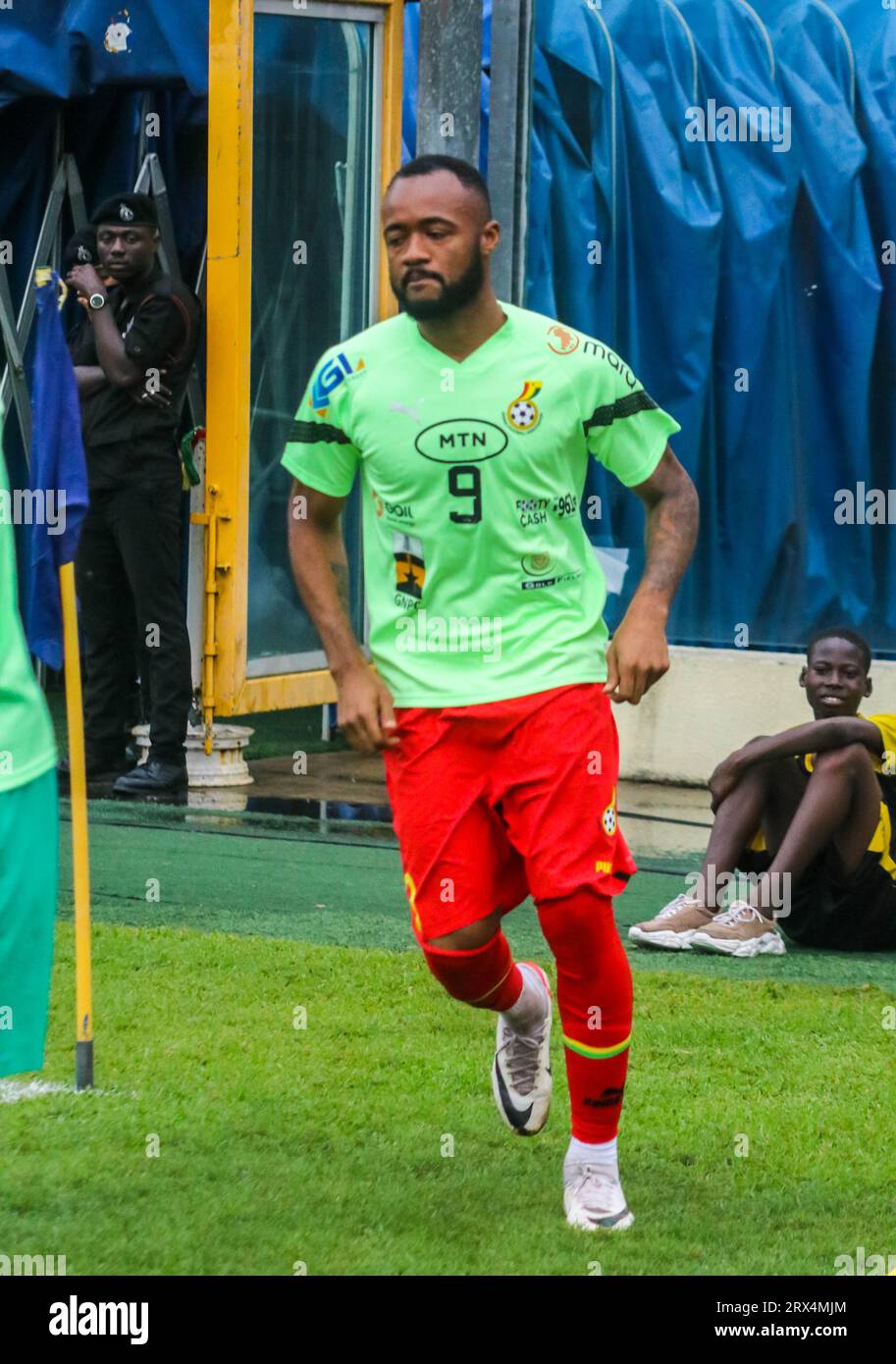 ACCRA, GHANA - SEPTEMBER 12: during the International Friendly match ...