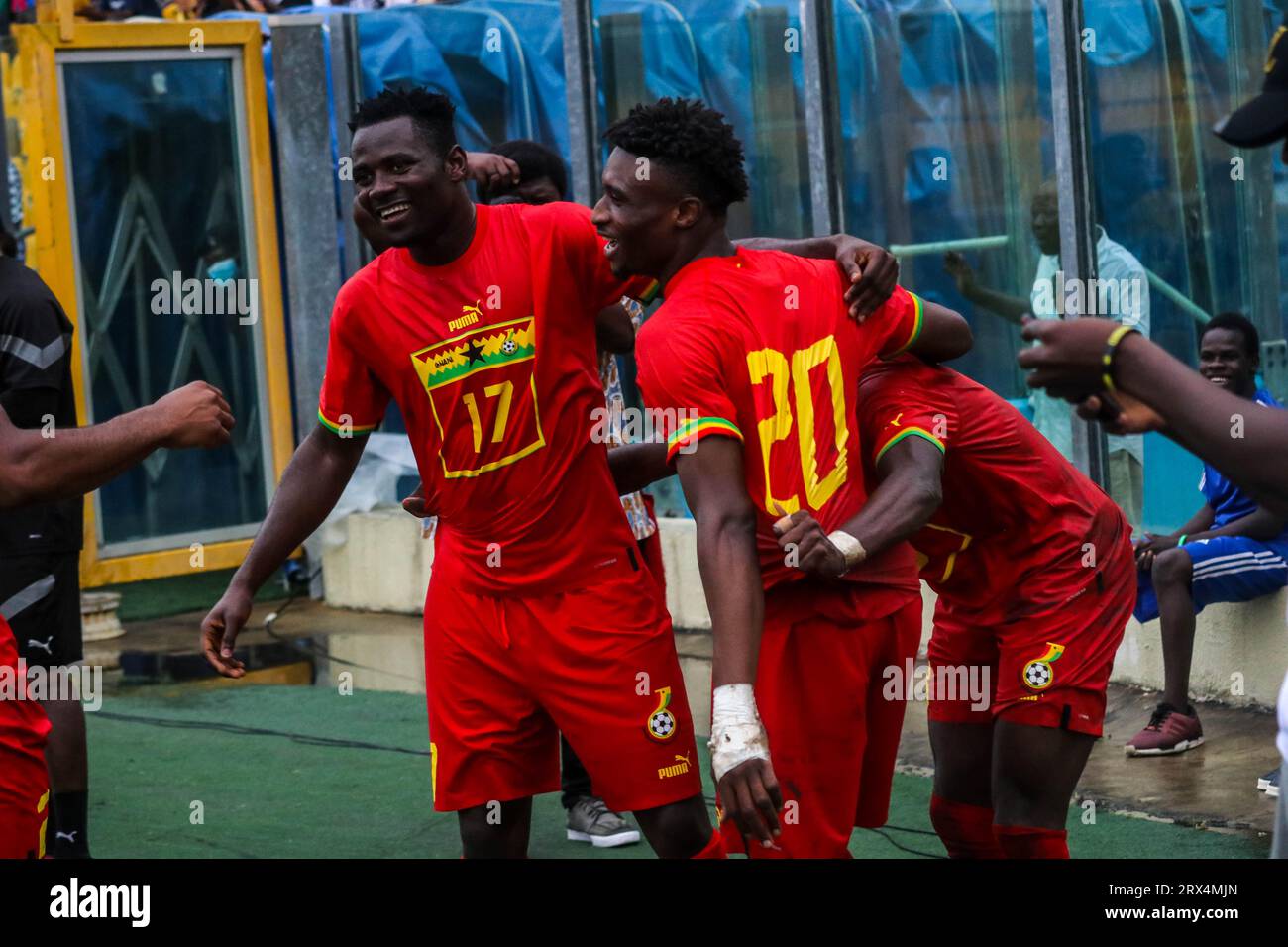 ACCRA, GHANA - SEPTEMBER 12: Mohammed Kudus of Ghana during the ...