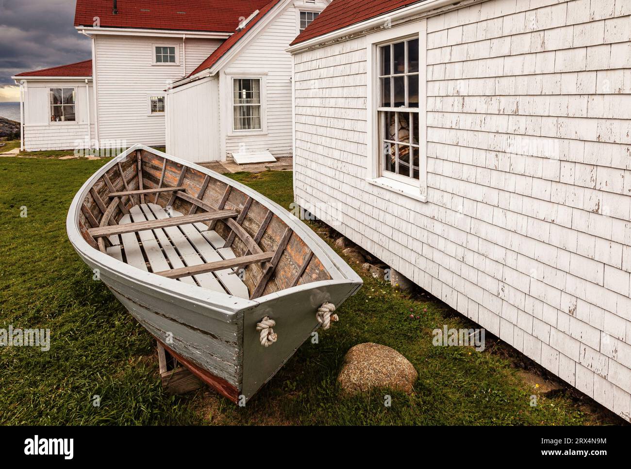 Monhegan Island Lighthouse and Quarters and The Monhegan Museum ...