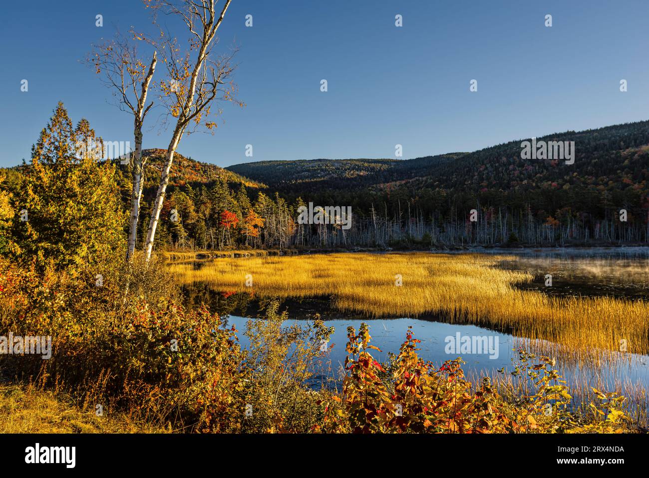 Upper Hadlock Pond Acadia National Park, Mount Desert Island, Maine ...