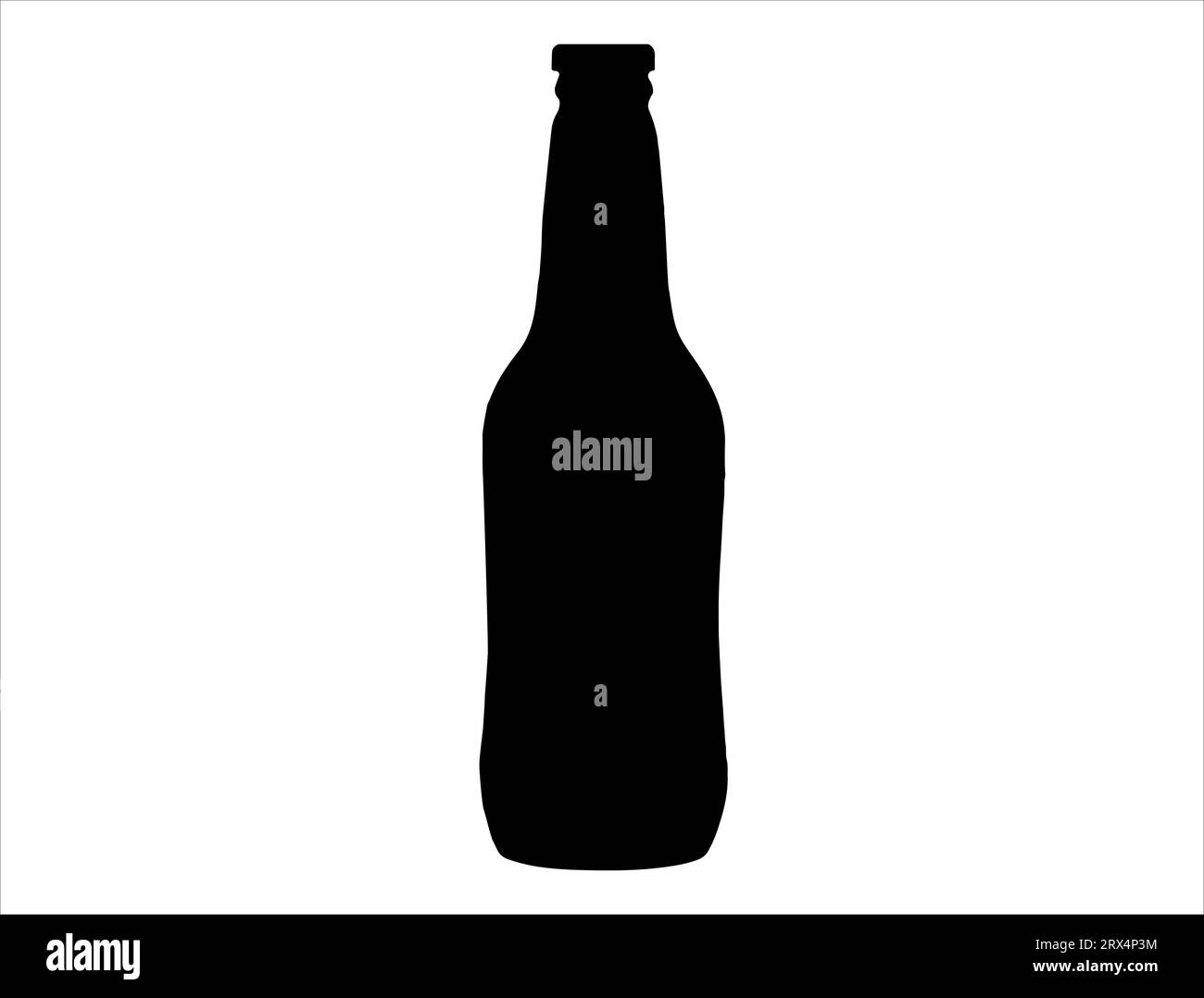 Bottle beer glass set Stock Vector Images - Alamy