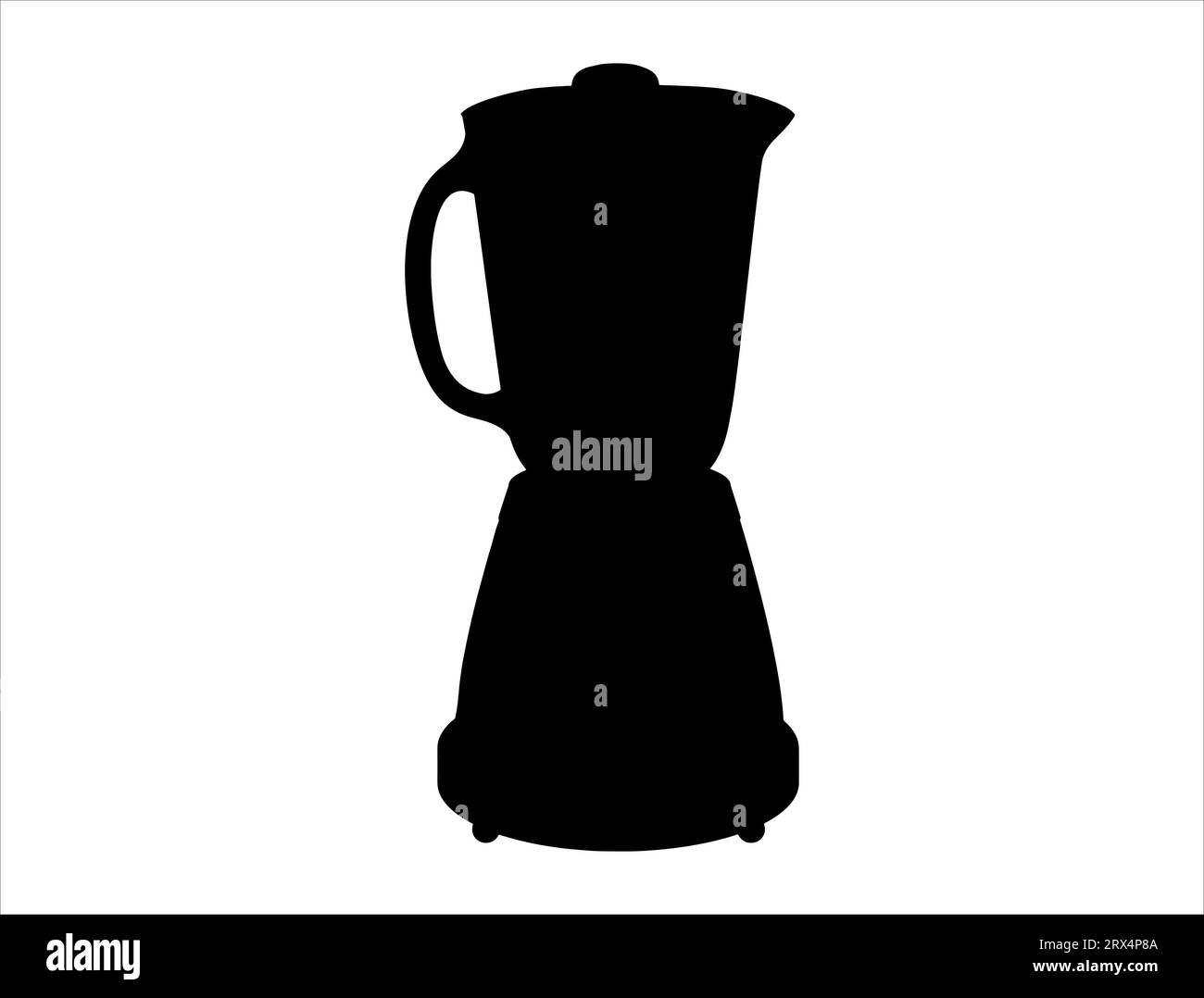 Blender silhouette vector art white background Stock Vector Image & Art ...