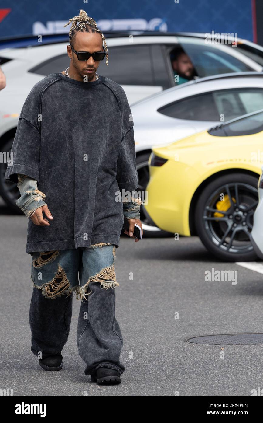 Suzuka, Mie Prefecture, Japan. 23rd Sep, 2023. SIR LEWIS HAMILTON of ...