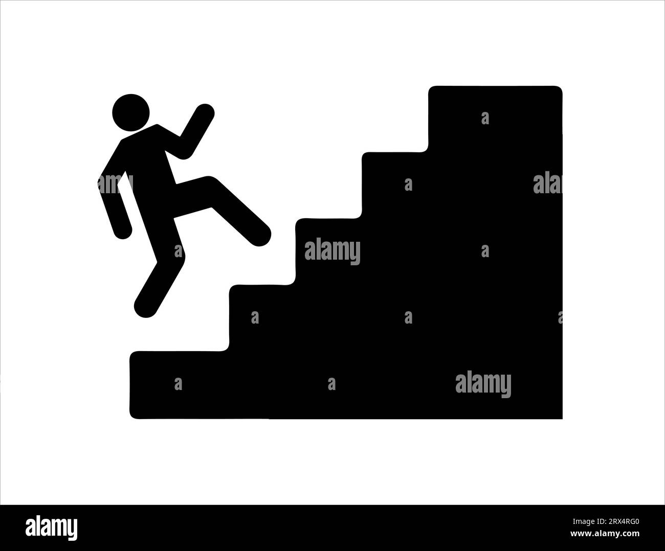 Escape silhouette vector art white background Stock Vector Image & Art ...