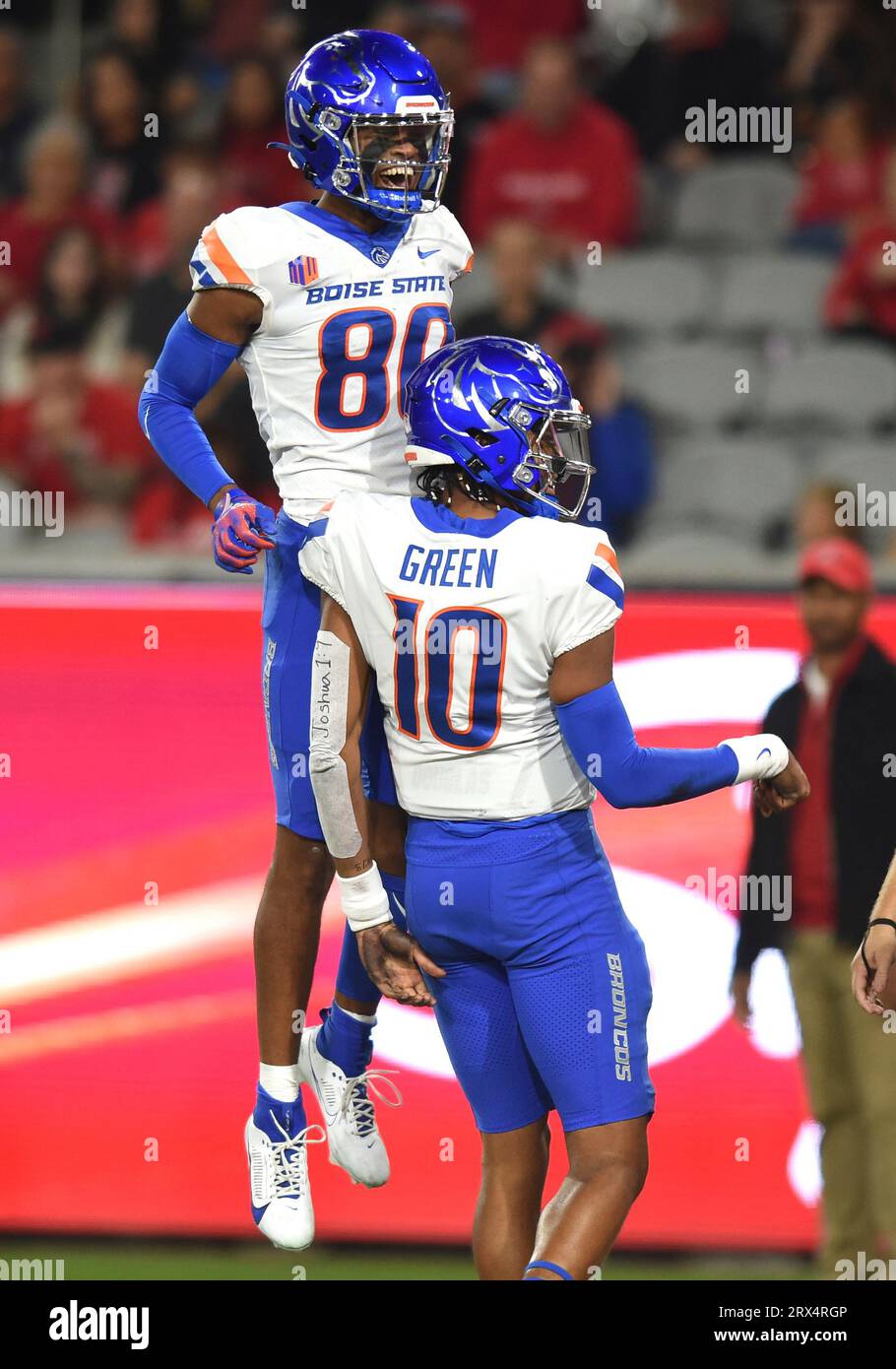 SAN DIEGO, CA - SEPTEMBER 22: Boise State wide receiver Eric McAlister ...