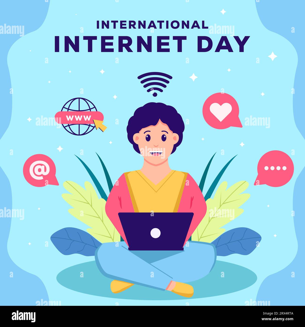 Using internet router Stock Vector Images - Alamy