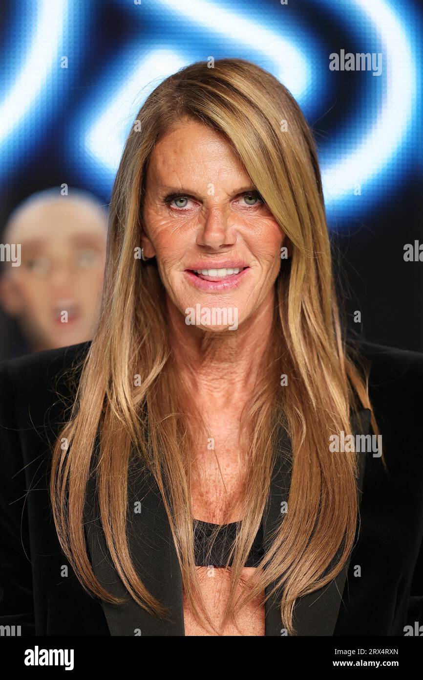 Milan, Italy. 22nd Sep, 2023. Anna Dello Russo attends Boss fashion ...