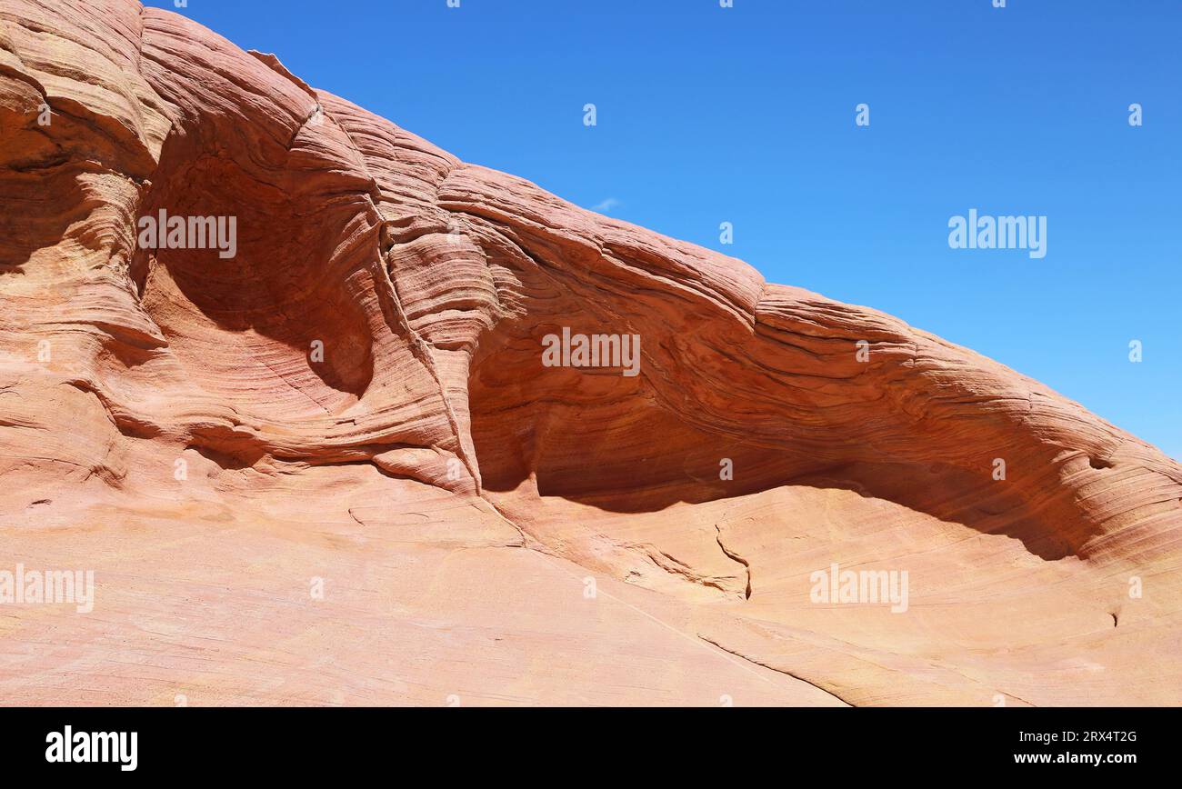 Pink cliff - Valley of Fire State Park, Nevada Stock Photo - Alamy