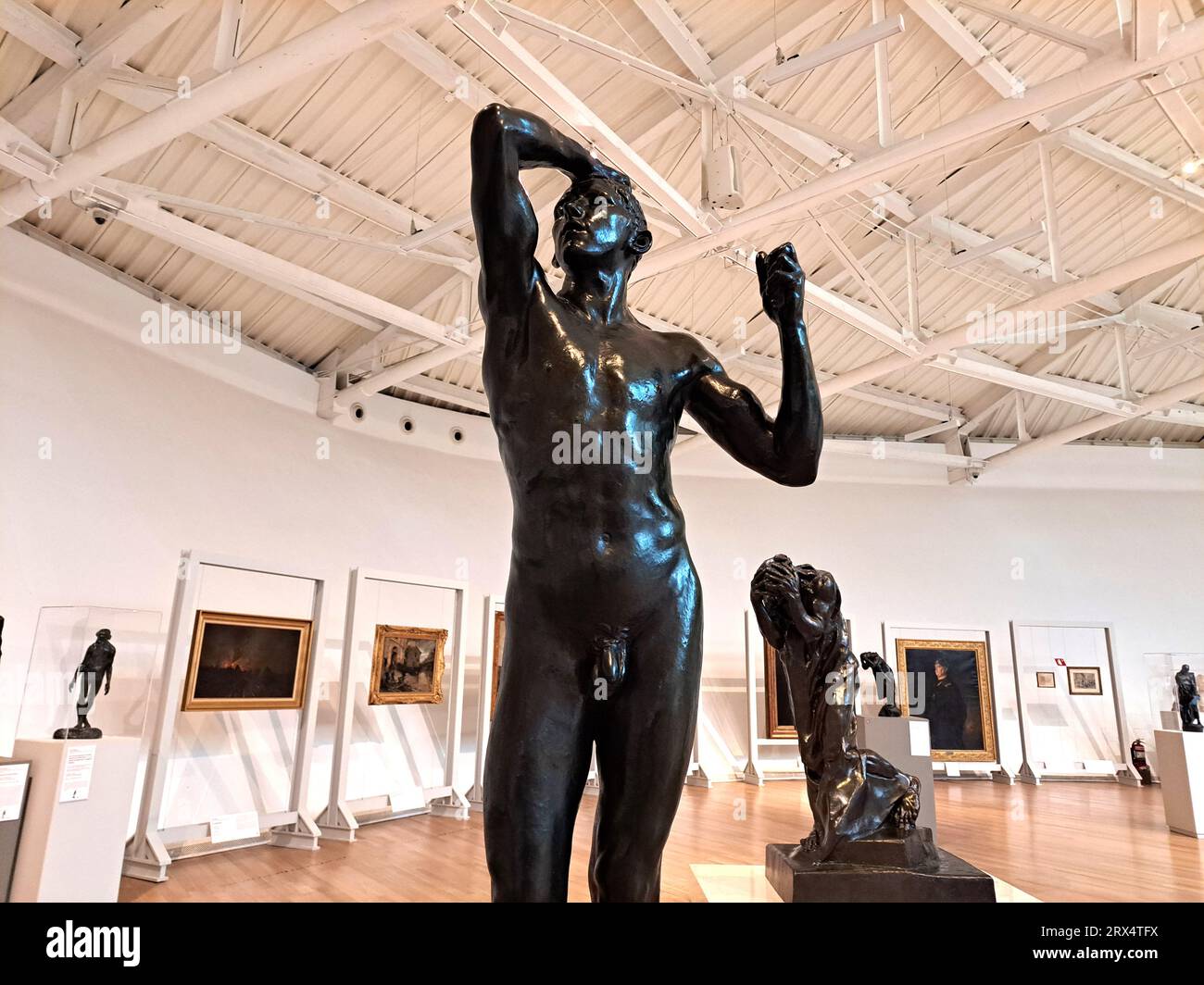 Mexico City, Mexico - July 19, 2023: The Rodin Era Exhibition Hall in ...