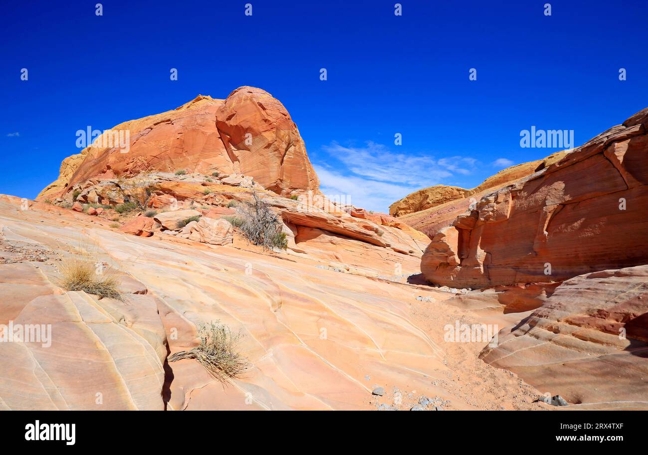 Colorful rocks - Valley of Fire State Park, Nevada Stock Photo - Alamy