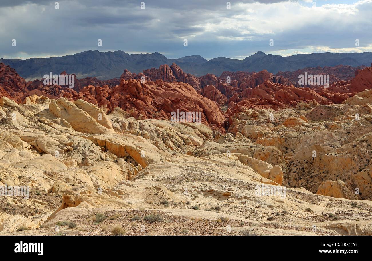 Fire Canyon - Valley of Fire State Park, Nevada Stock Photo - Alamy