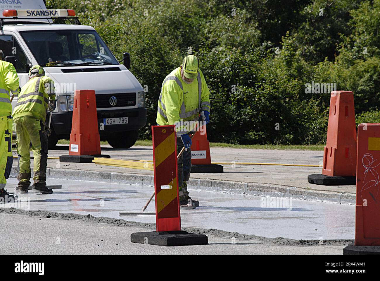 MALMO/MALMÖ/SVERIGE / SWEDEN Swedish constructions workers 17 June 2013 ...