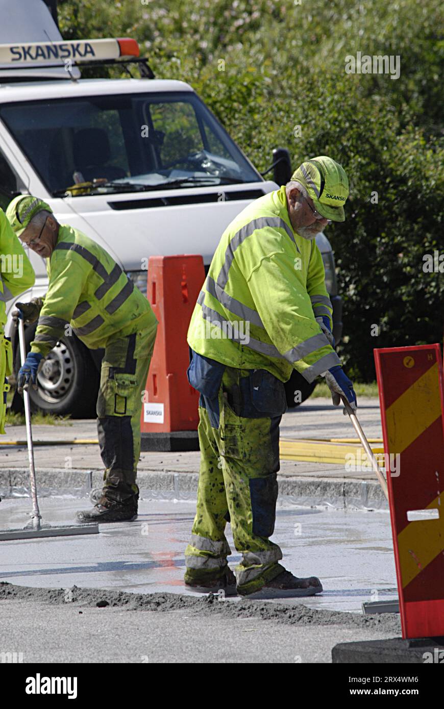 MALMO/MALMÖ/SVERIGE / SWEDEN Swedish constructions workers 17 June 2013 ...