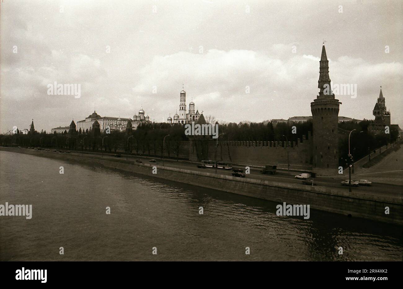 COPENHAGEN/DENMARK. (File images 1988 Moscow,Russia )Moscow river over ...