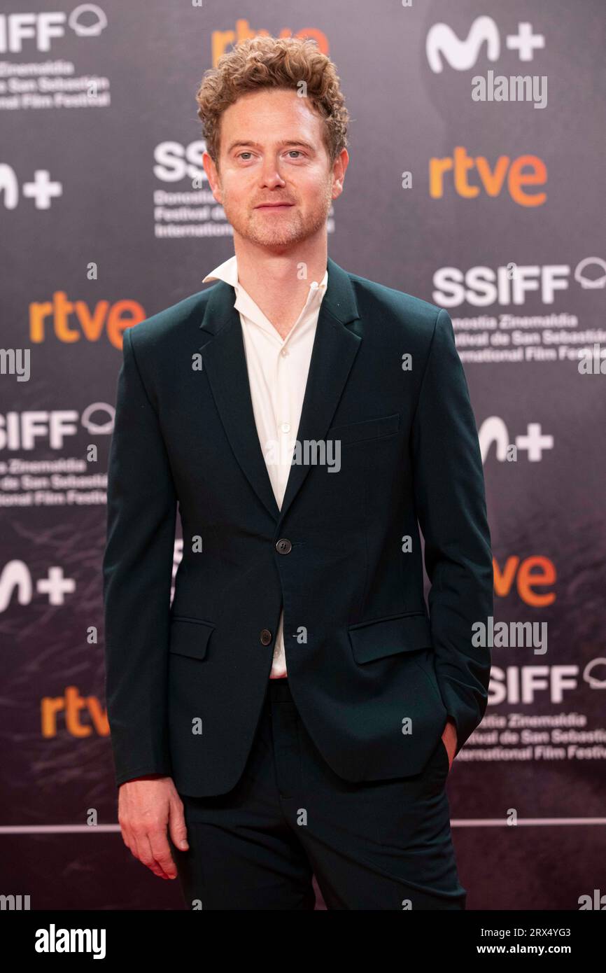 San Sebastian, Spain. 22nd Sep 2023. Emil Johnsen attends the Opening Ceremony of El chico y la ...