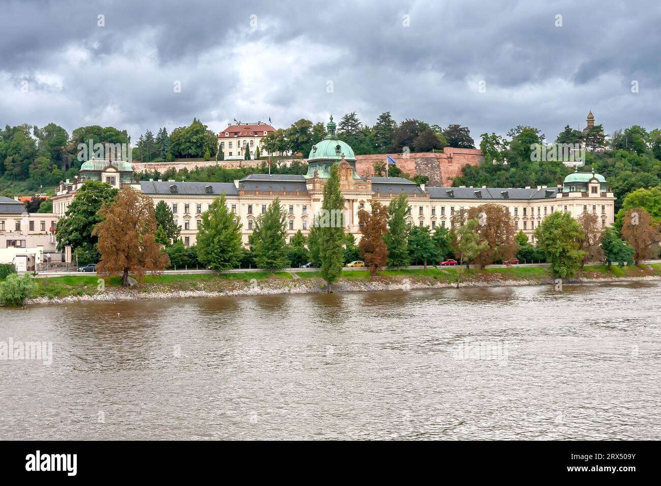 Straka Academy (in Czech: Strakova akademie), the seat of the ...
