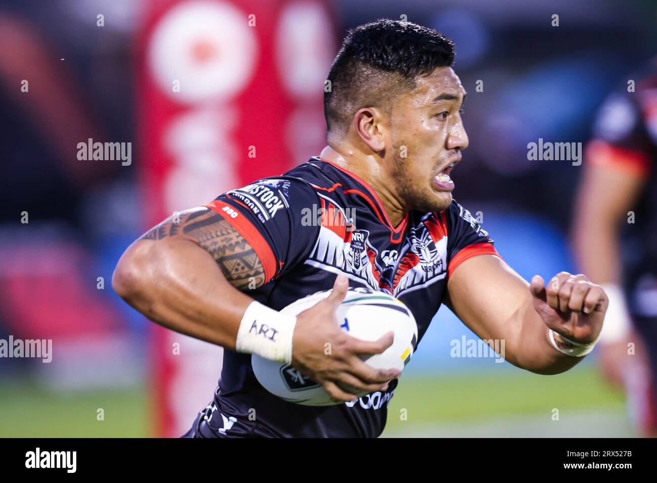 Albert Vete of the Warriors during the Round 17 NRL match between the ...