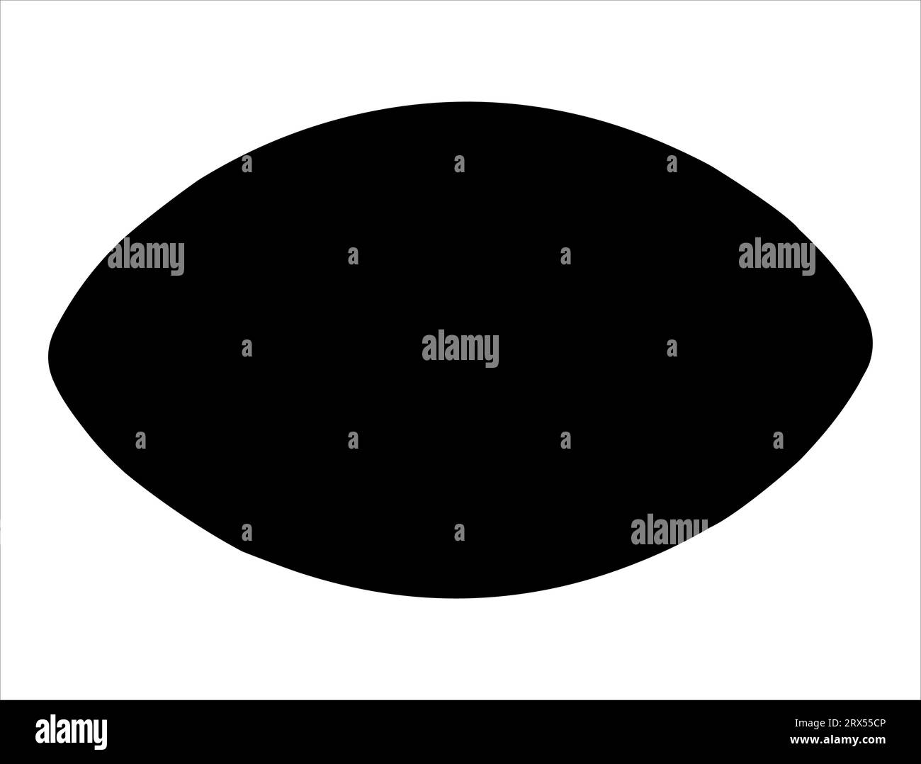 Football silhouette vector art white background Stock Vector Image ...