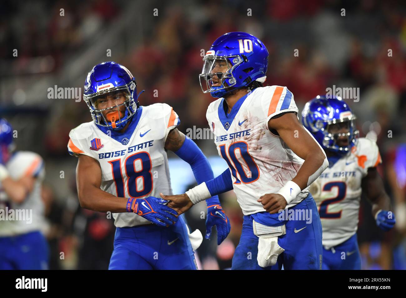 SAN DIEGO, CA - SEPTEMBER 22: Boise State quarterback Taylen Green (10 ...