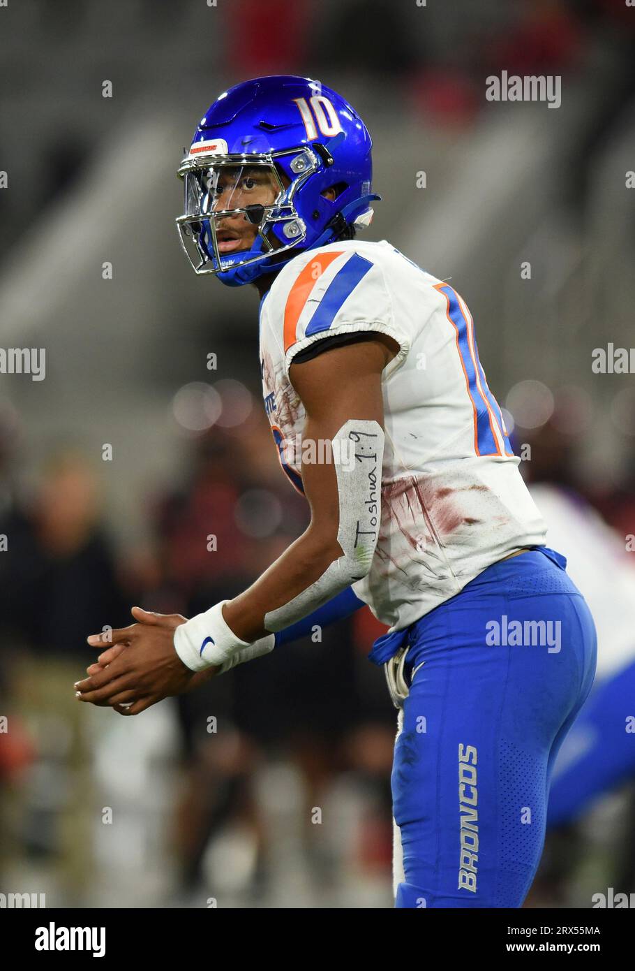 SAN DIEGO, CA - SEPTEMBER 22: Boise State quarterback Taylen Green (10 ...