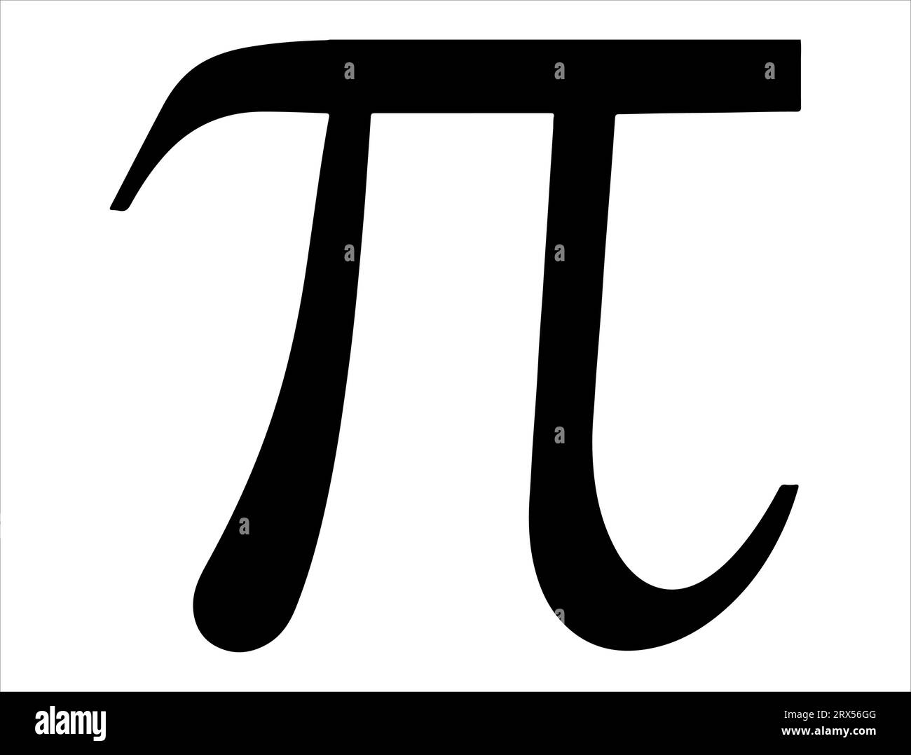 Pi silhouette vector art white background Stock Vector Image & Art - Alamy