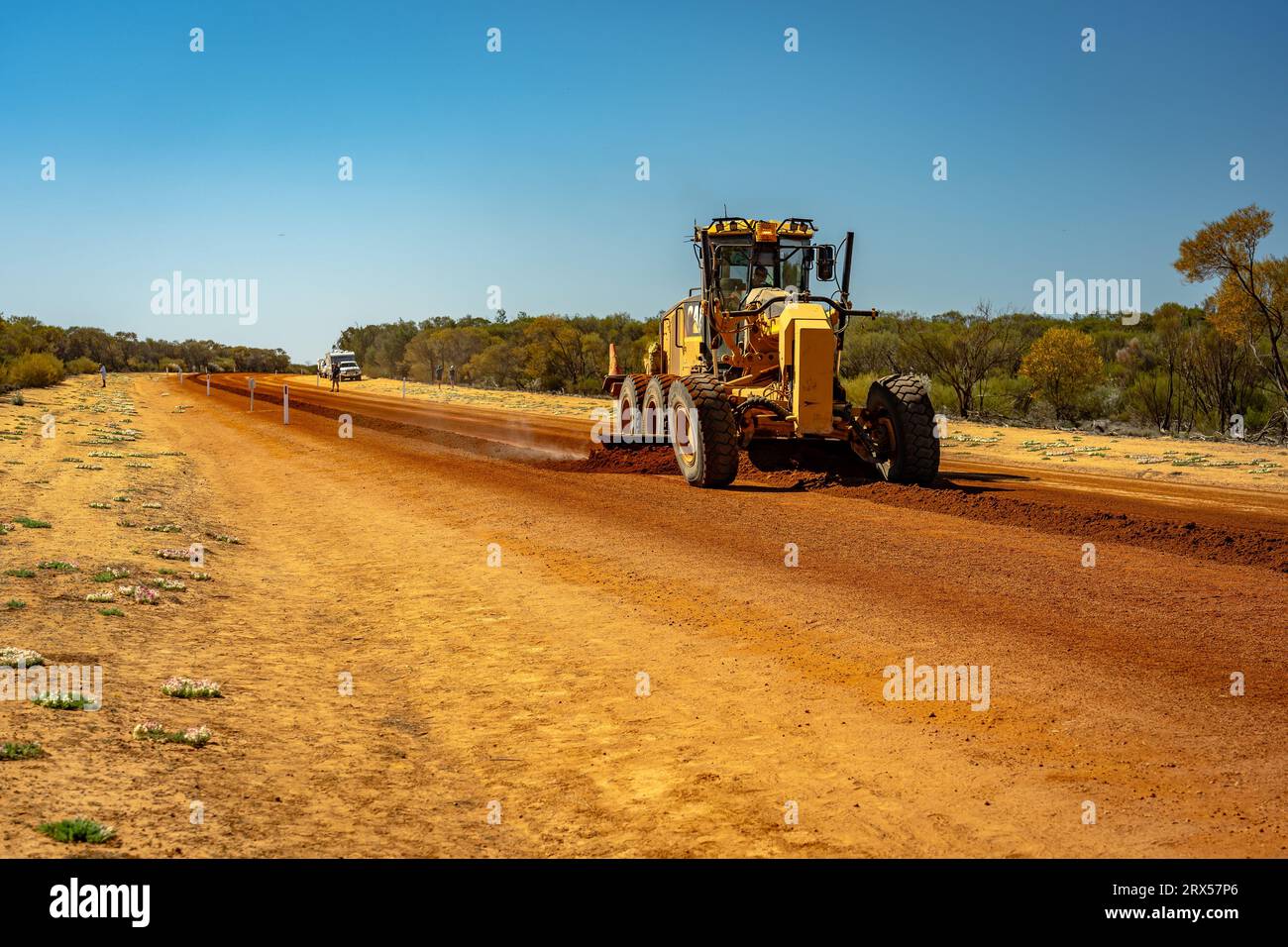 Pindar, WA, Australia - Caterpillar 150 Mastless Motor Grader Stock ...