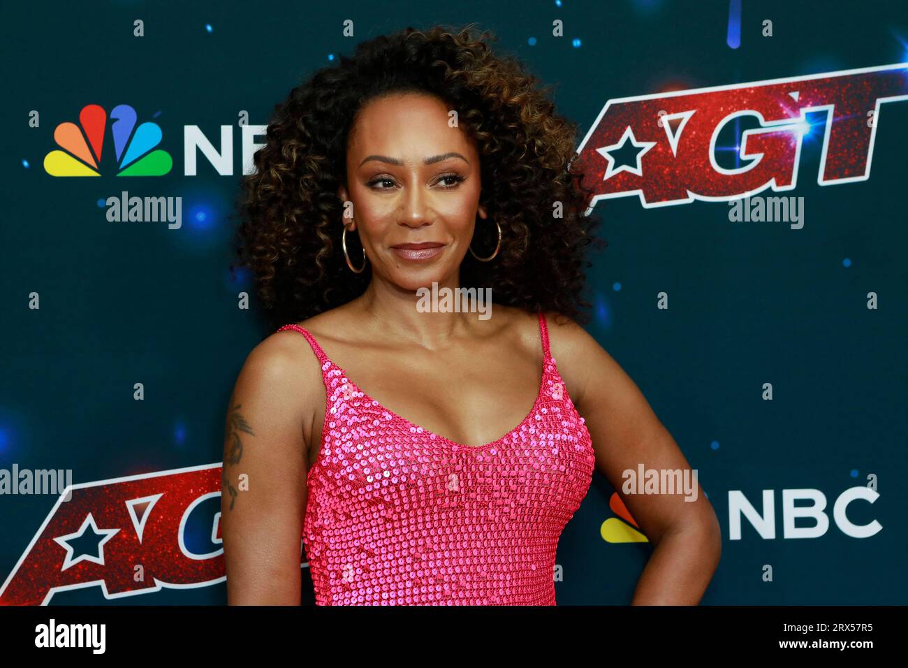 Mel b america's got talent pasadena hi-res stock photography and images ...