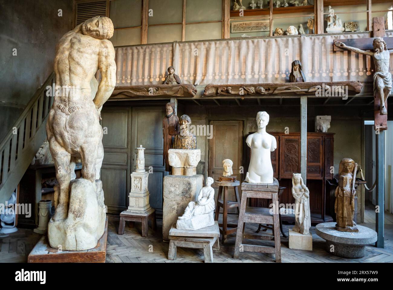 Paris, France, Atelier of sculptor Antoine Bourdelle at Musée Bourdelle ...