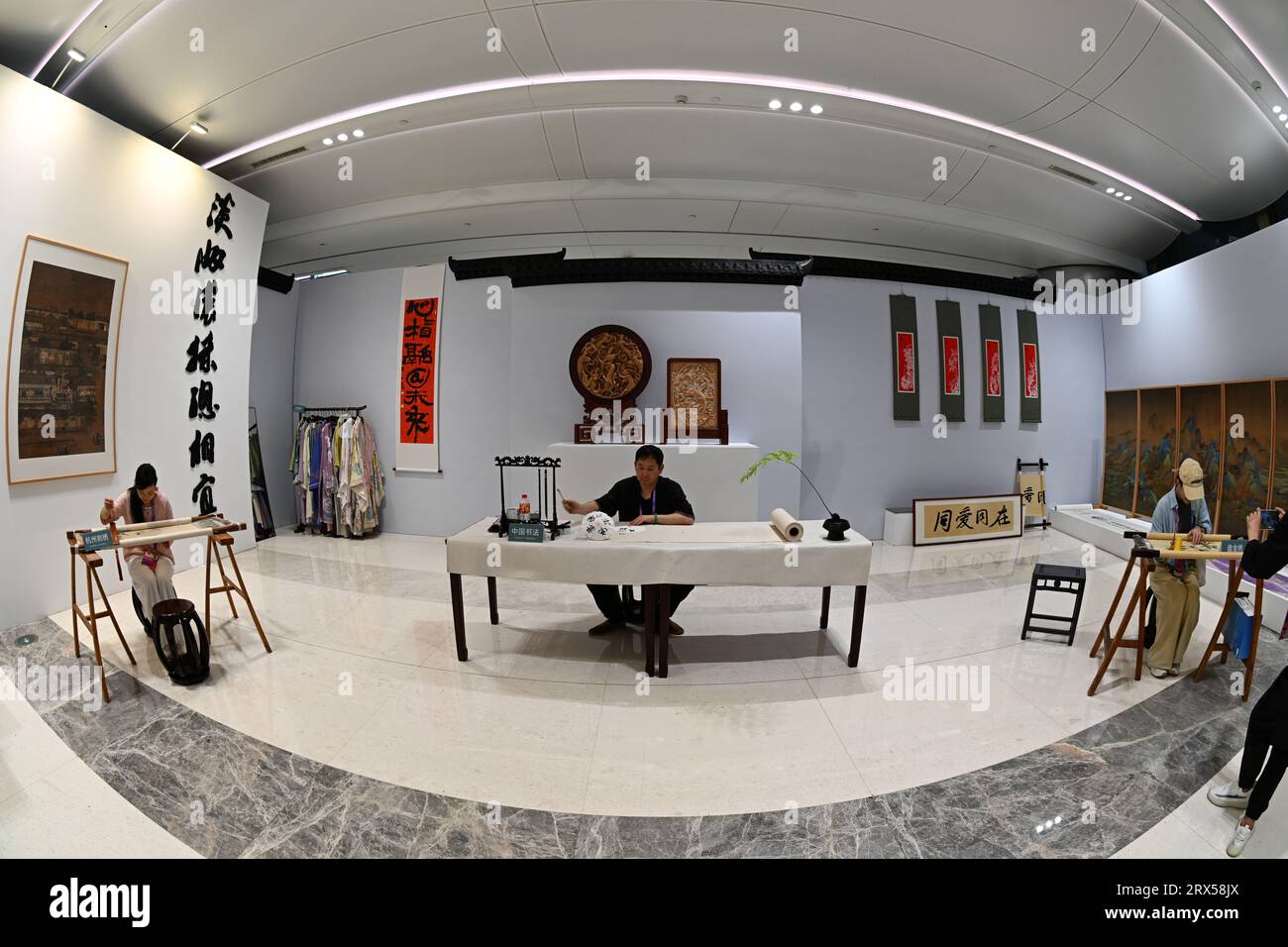 HANGZHOU, CHINA - SEPTEMBER 23, 2023 - The Urban Culture Exhibition ...