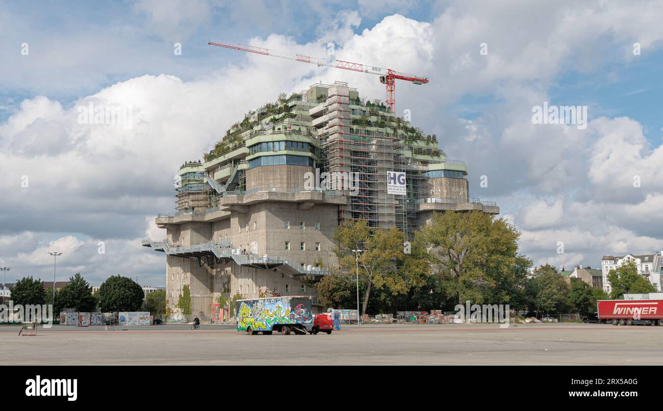 Hamburg, Germany. 20th Sep, 2023. View of the Green Bunker at ...