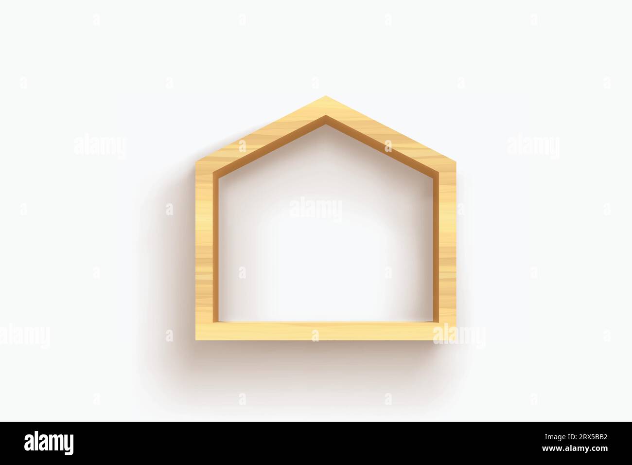 Small wooden house housing Stock Vector Images - Alamy