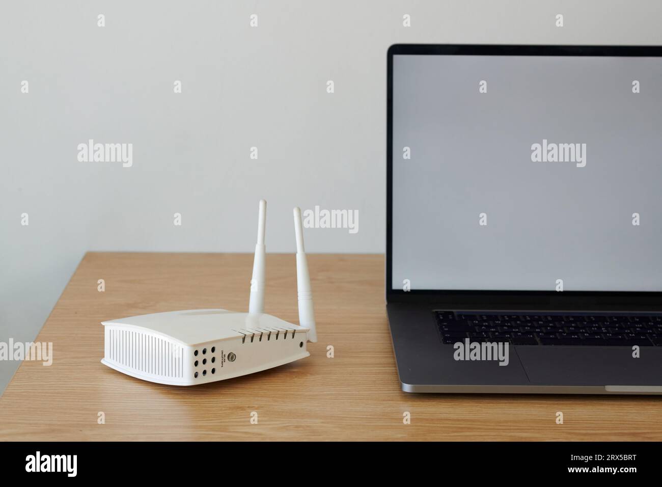 Computer router desk hi-res stock photography and images - Alamy