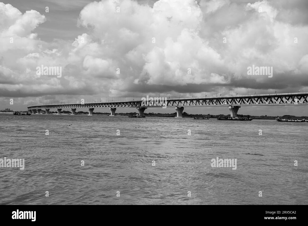 Padma setu Black and White Stock Photos & Images - Alamy